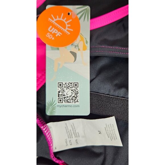 Charmo | Swim | Charmo Womens One Piece Size Medium Swimsuit Boyleg ...